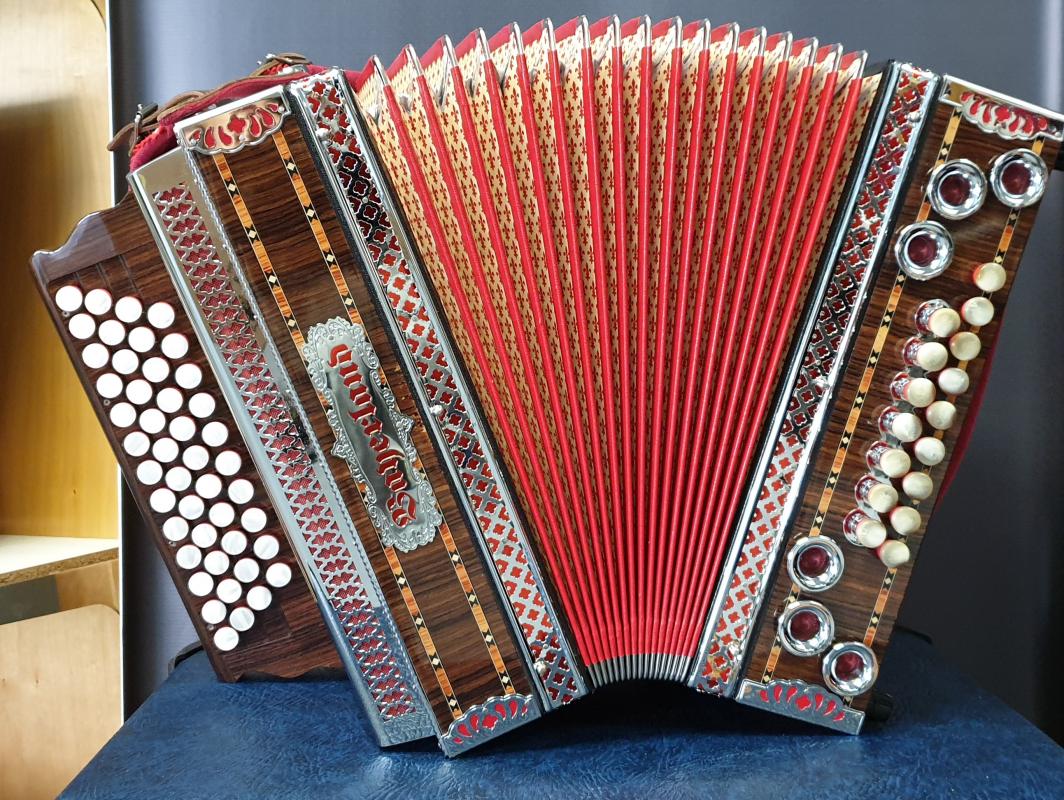 Bayerland Harmonika Profi4NS-Rot B-Ware kaufen, mieten, finanzieren